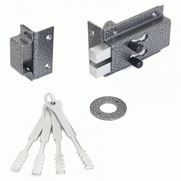 Накладной замок Делга Комаз ОХК обратный ригель 4006 - купить по низкой ...