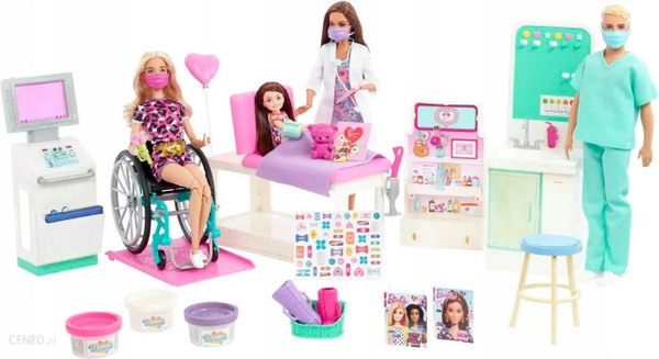 Набор Barbie Hospital Medical Clinic из 4 кукол HKB02 купить на OZON по ...