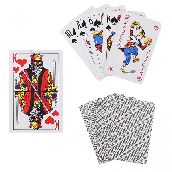 Карты игральные Классические 54 шт - купить с доставкой по выгодным ...