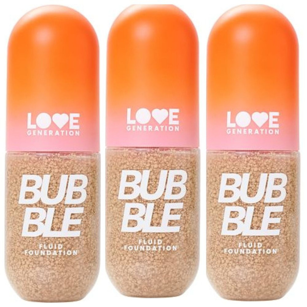 Love Generation Тональный флюид Fluid Foundation Bubble тон 02 Бежевый ...