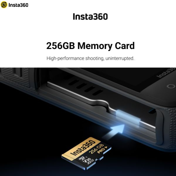 Insta360 Memory Card Карта памяти 256GB Micro SD - купить с доставкой ...