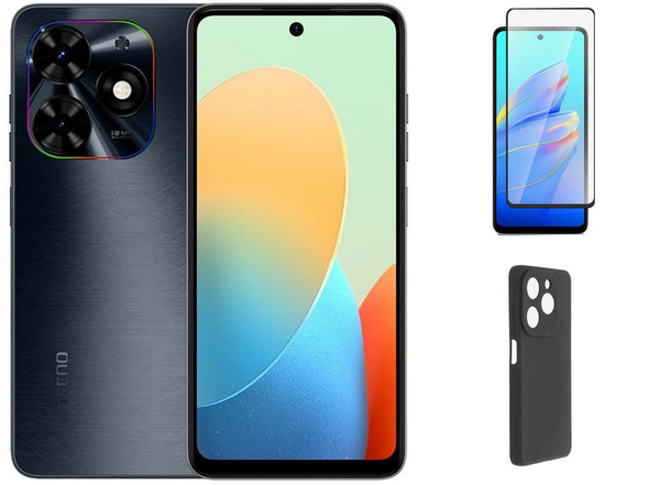 Смартфон Tecno Spark Go 2024 Bg6 New комплект аксессуаров подарочный сертификат купить по