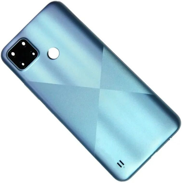 Задняя крышка для Realme C21Y (RMX3263) Голубой купить на OZON по ...