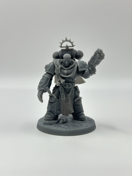 Миниатюра "Space Marines: Captain Messinius" Warhammer 40k Space Marine ...
