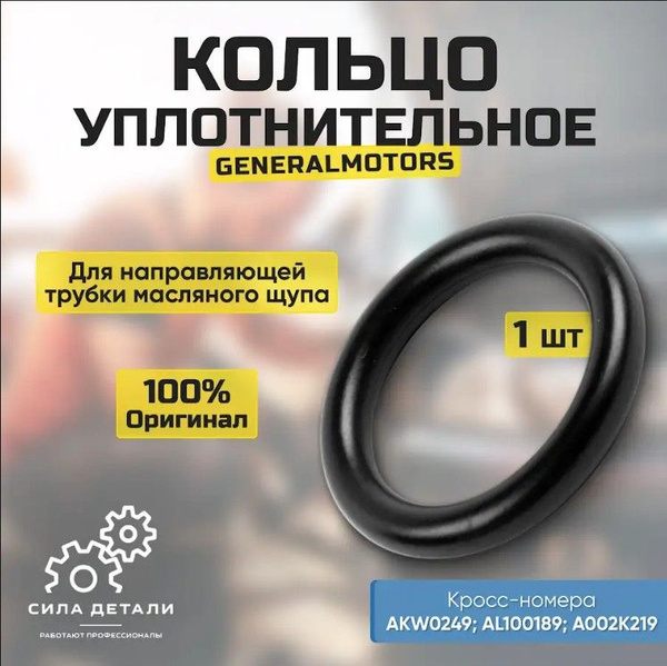 Уплотнительное кольцо направляющей трубки масляного щупа GM OEM ...