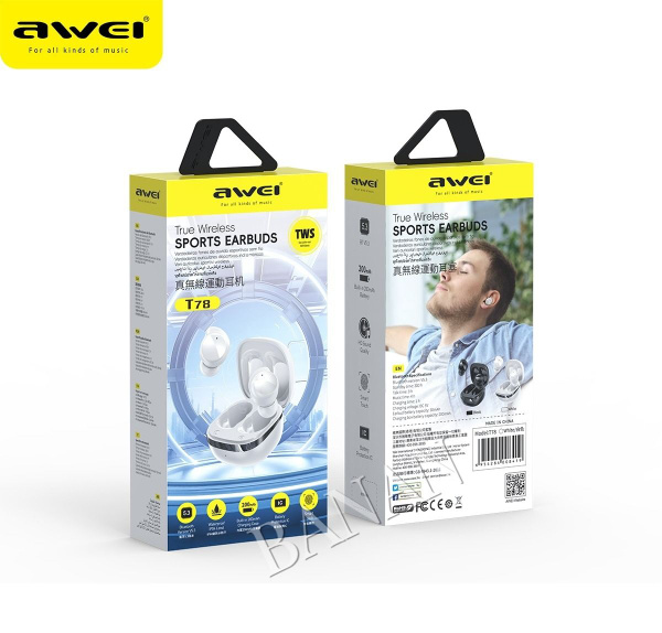 Наушники Вкладыши Awei awei-t78 - купить по доступным ценам в интернет ...