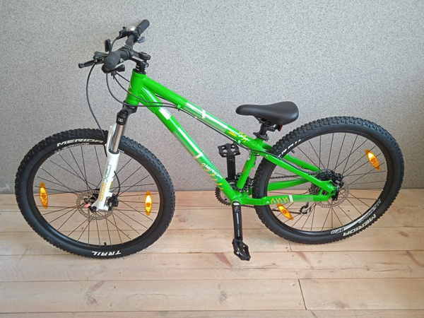Велосипед Merida 26" Hardy 5 2014 рама S зеленый - купить по выгодной ...