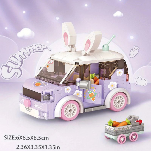 Детские Игрушки LOZ Mini Blocks City Серии Street View Food Truck С ...
