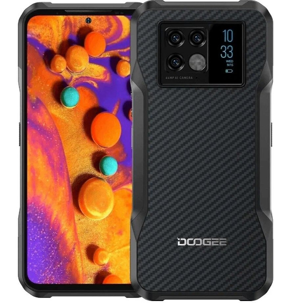 Смартфон Doogee V20 8/256Gb Black - купить по выгодной цене в интернет ...