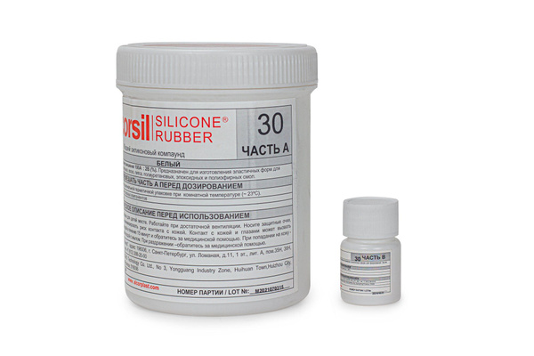 Силикон для изготовления форм Alcorsil 30 на олове, 1 кг - купить с ...
