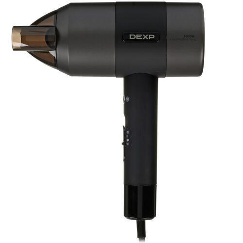 Фен для волос DEXP BA-1800, черный - купить по выгодным ценам в интернет-магазине OZON (1625954980)