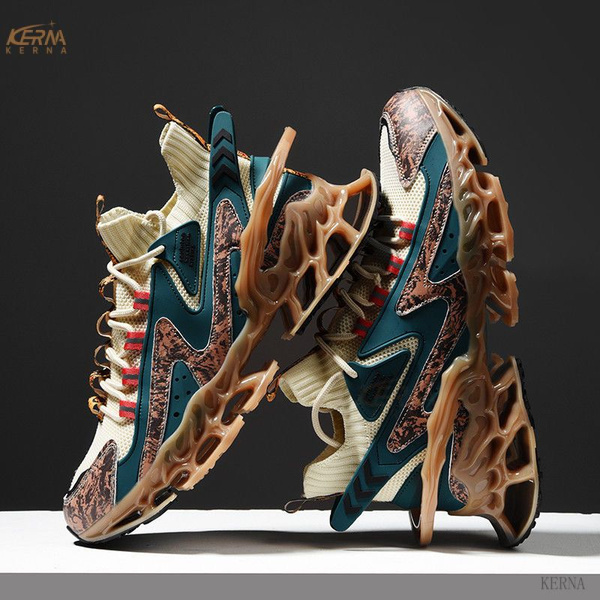 Кроссовки Мальчики, Мужской KERNA Breathable Бадминтон, Баскетбол, размер 46 На любой сезон ...