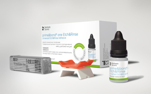 Prime & Bond One Etch & Rince 3,5 мл - универсальный адгезив тотального травления V поколения ...