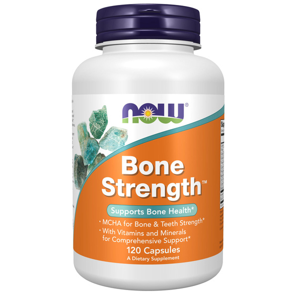 NOW Bone Strength, поддержка здоровья костей 120 капсул купить на OZON ...