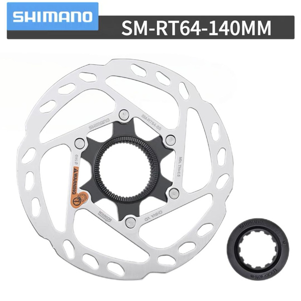 SHIMANO SM-RT64 велосипедный тормозной диск с центральным замком 140 мм ...