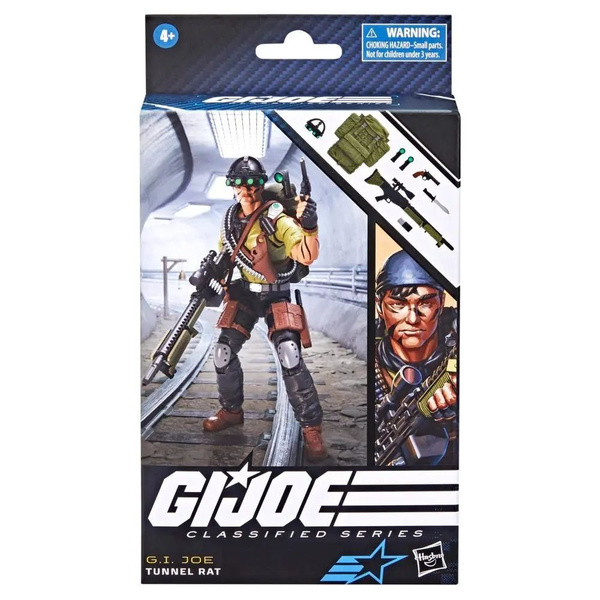 Игрушки-трансформеры Hasbro G.I. Joe Classified Series Tunnel Rat ...