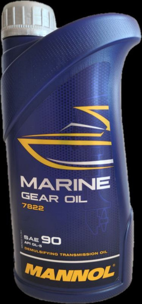 7822 MANNOL MARINE GEAR OIL SAE 90 1 л. Масло для редуктора лодочных моторов купить c доставкой ...