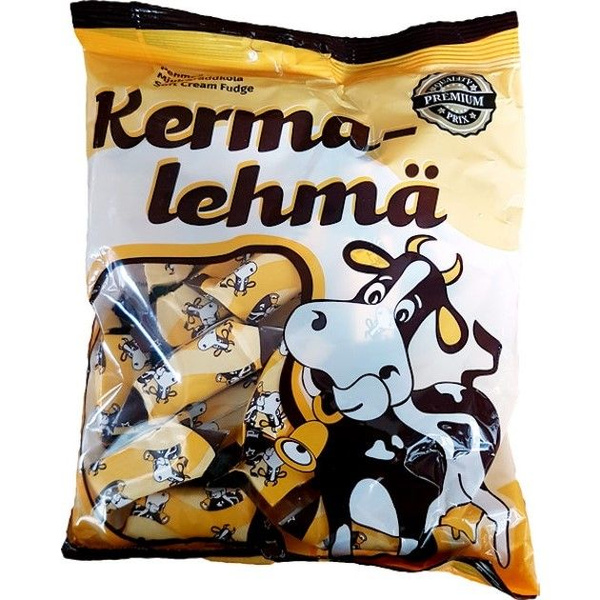 Конфеты Коровка Kerma-lehma молочная карамель, 275 г (Финляндия ...