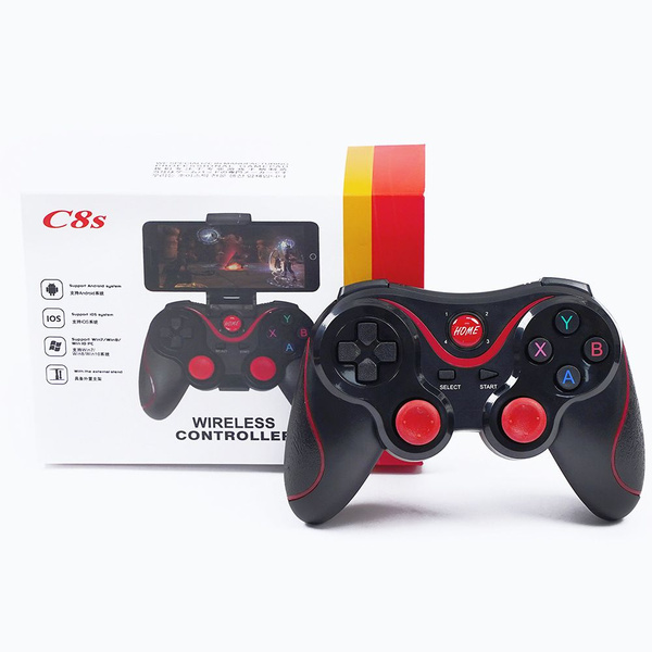 Геймпад беспроводной Wireless Controller C8s для PS3, Android, PC Windows 7 10 11, iOS 11 ...