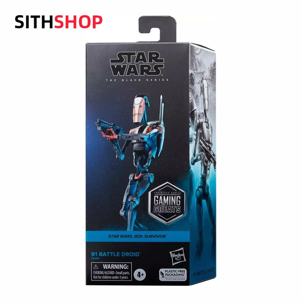 Фигурка Hasbro Star Wars The Black Series Jedi Survivor B1 Battle Droid ...