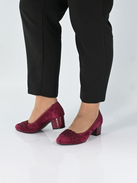 Туфли Женский Ascalini Замша натуральная, размер 42 Стандартный средний (до 9 см) 9 Россия Без ...