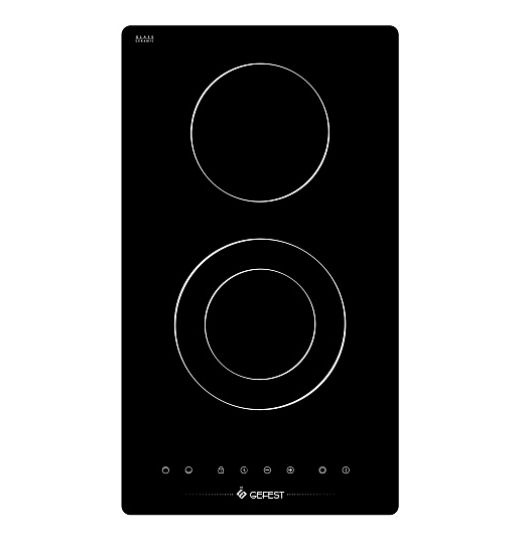 Варочная панель электрическая GEFEST ПВЭ 4002 К5, черный купить по низкой цене с доставкой и ...