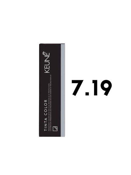 Keune Tinta Color 7.19 - Стойкая краска для волос средний матовый ...
