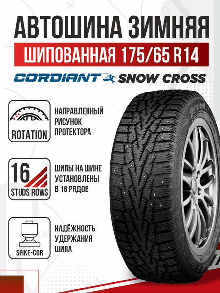 Шины для легковых автомобилей Cordiant 175/65 14 Зима - купить в ...