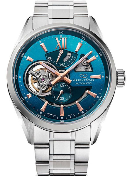 Наручные механические часы Orient Star RE-AV0122L с индикатором запаса ...