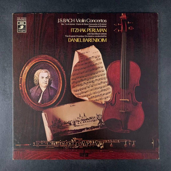 J.S. Bach, Itzhak Perlman, Neil Black, The English Chamber Orchestra Conducted By Daniel ...
