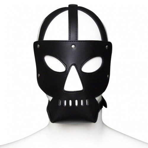 Черная фетиш-маска для БДСМ игр купить на OZON по низкой цене (644979977)