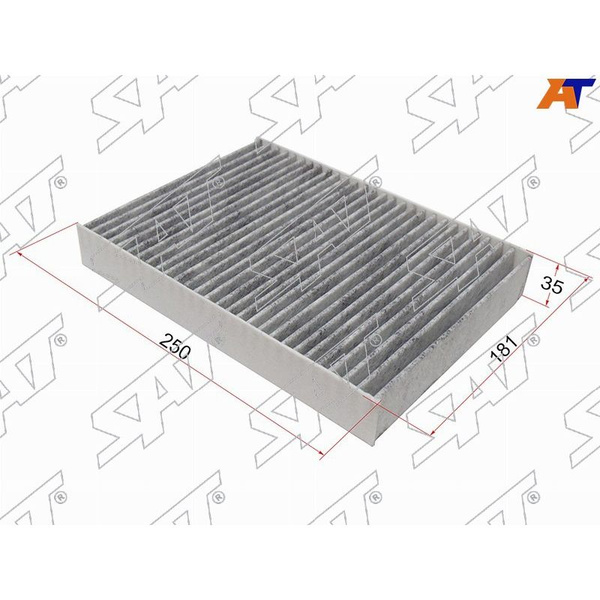 Фильтр салона NISSAN X-TRAIL T32 14- QASHQAI 14- MARCH 10- PULSAR 1.5 ...