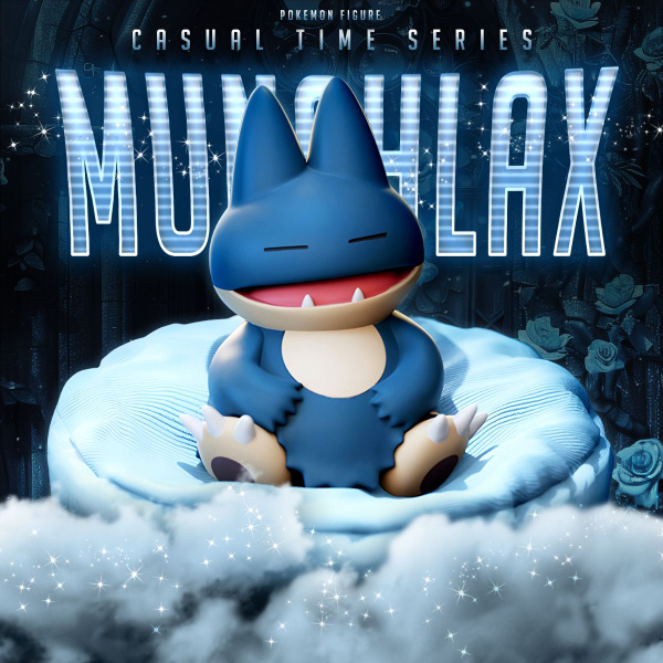 Фигурка аниме Sleeping Munchlax Pokemon 85 мм - купить с доставкой по ...