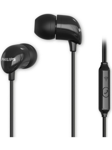 Характеристики Philips Наушники проводные с микрофоном, 3.5 мм, черный ...