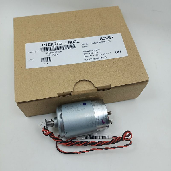 Мотор каретки в сборе Epson L805/L808 (2116693 MOTOR ASSY.,CR) оригинал ...
