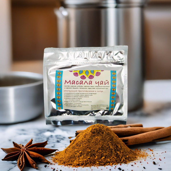 Масала чай Masala Tea приправа для чая без заварки, 50 г - купить с ...