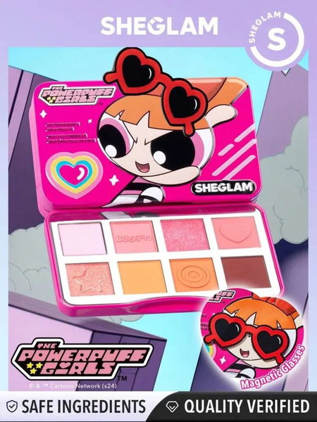 Характеристики SHEGLAM The Powerpuff Girls Co-Branded Палитра теней для ...