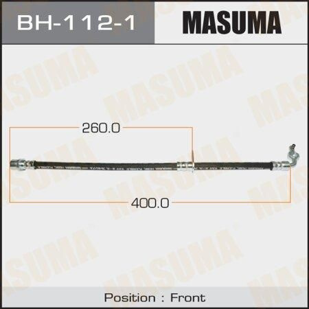 Шланг тормозной Toyota Land Cruiser (J100) 98-07 передний MASUMA левый ...