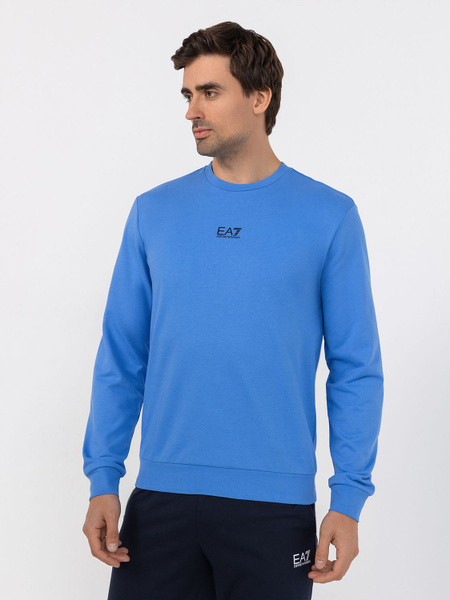 Свитшот EA7 Core Identity (без флиса) купить на OZON по низкой цене (1616090703)