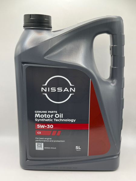 Масло моторное Nissan 5W-30 Синтетическое - купить в интернет-магазине ...