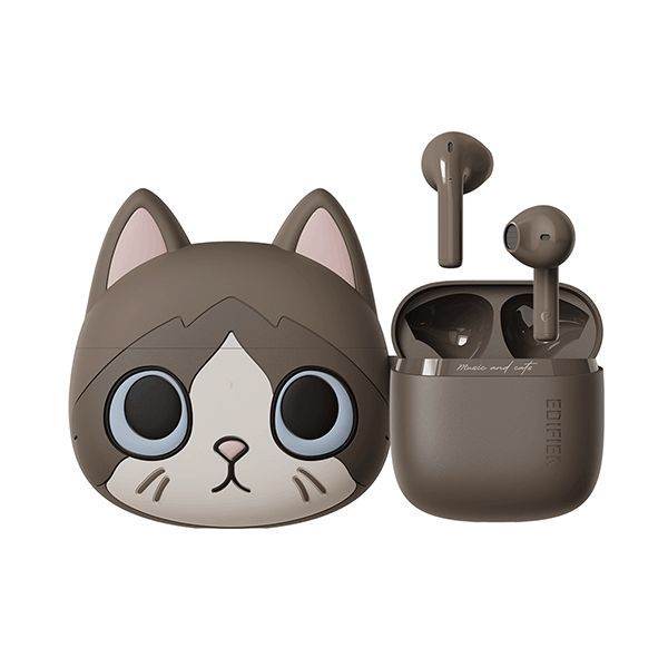 EDIFIER Беспроводные наушники Zero, Bluetooth 5.3, Ragdoll Cat, белый купить на OZON по низкой ...