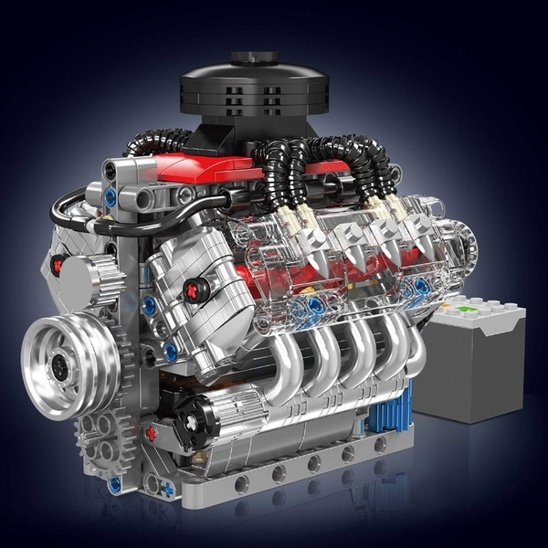 Модель Двигателя Внутреннего Сгорания,LSX454 V8,487 деталей CYNL купить ...