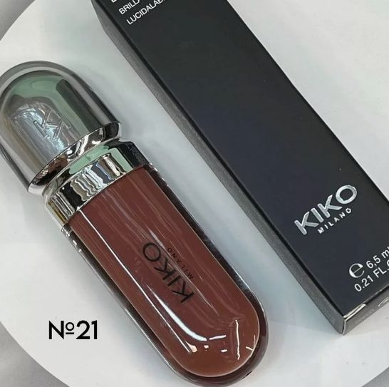 Блеск для губ kiko 3D Hydro Lipgloss 21 нюдовый купить на OZON по низкой цене (1751788561)