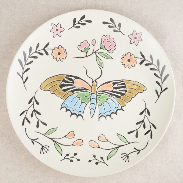 Тарелка MIXOM, Керамика, диаметр 27 см купить c доставкой на OZON по низкой цене (1753698338)