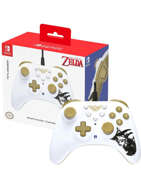 Nintendo Switch Геймпад Horipad Turbo (Zelda) для консоли Switch купить ...