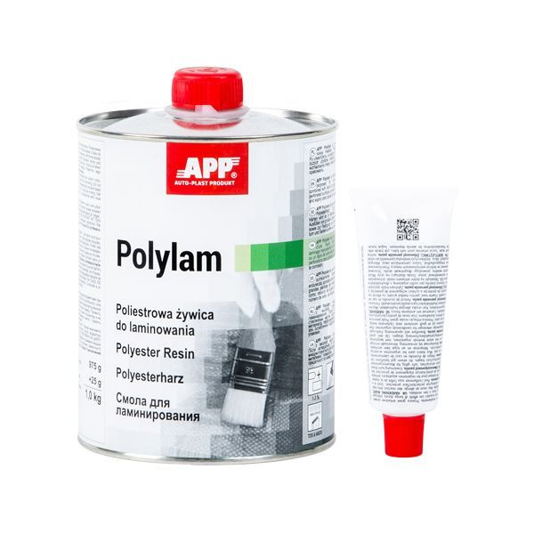Смола полиэфирная APP Polylam с отвердителем, 1,0кг купить на OZON по низкой цене (1877498802)