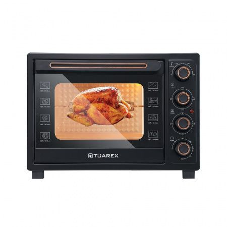 Мини-печь Tuarex 90562, черный, золотой, 40 л купить c доставкой на OZON по низкой цене (1758437261)