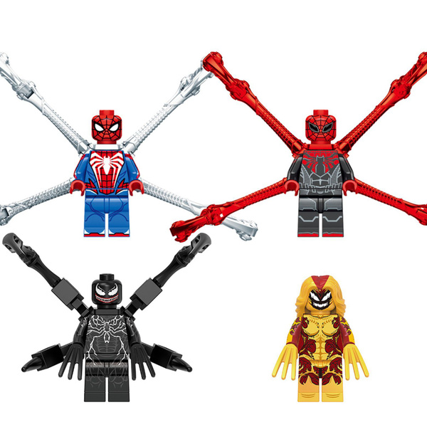 Набор минифигурок Мстители Человек Паук, Веном, Крик / Spider Man ...