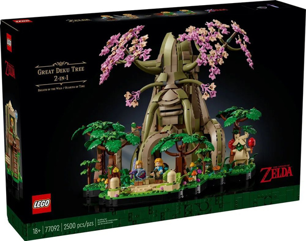 Конструктор LEGO 77092 The Legend of Zelda Великое дерево Деку купить на OZON по низкой цене ...