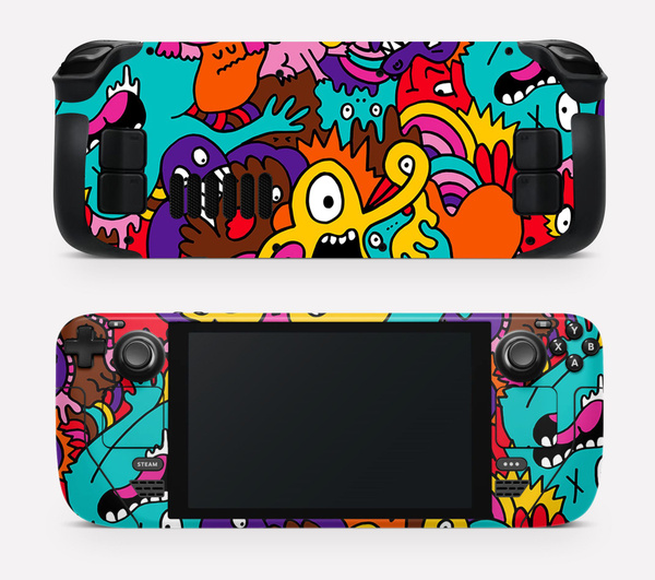 Защитная виниловая наклейка для игровой консоли Steam Deck (Steam Deck OLED) Stikka купить на ...